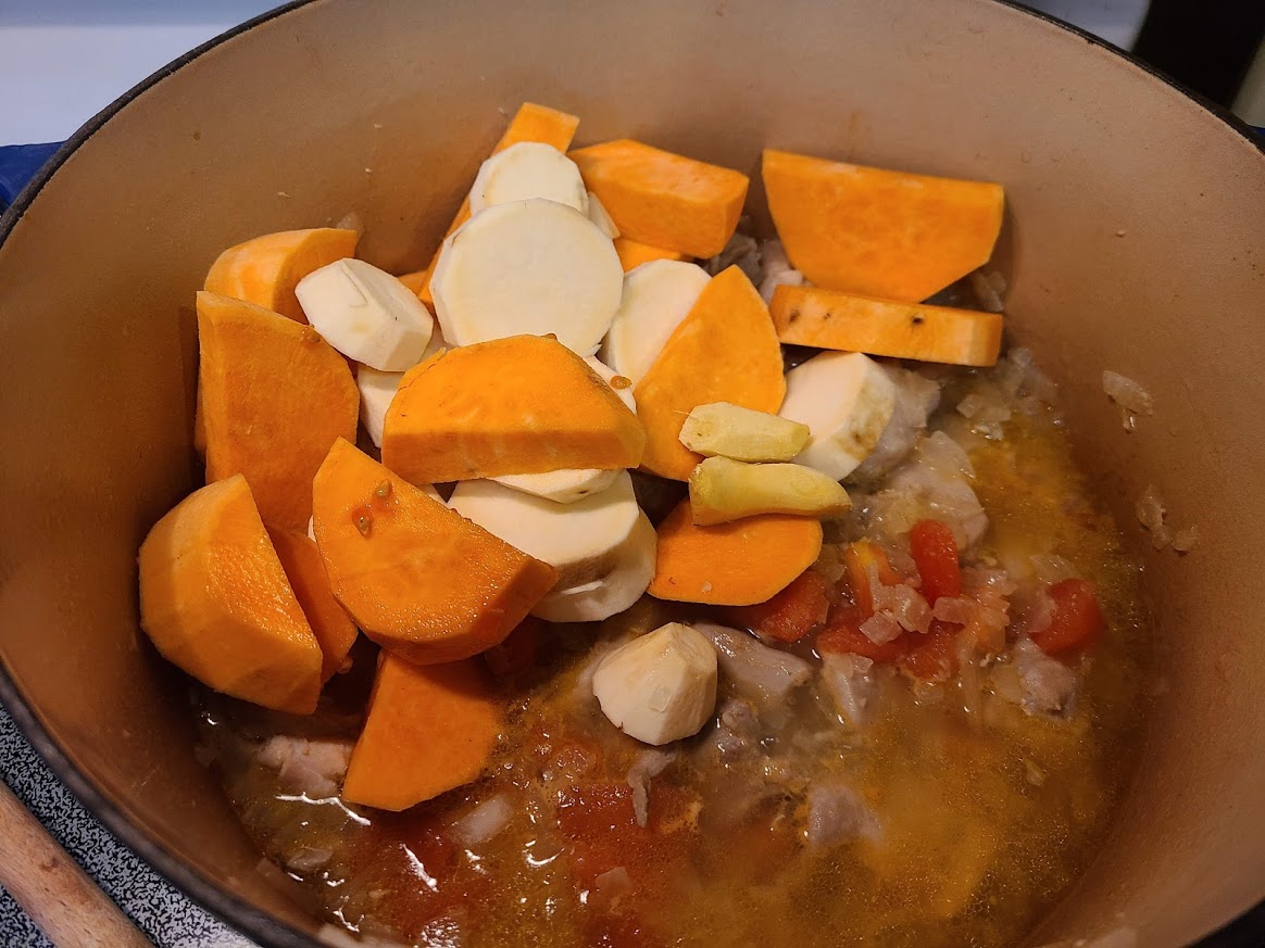 Bangaou (Lamb & Sweet Potatoes) – Chad – Cooking With Alisa