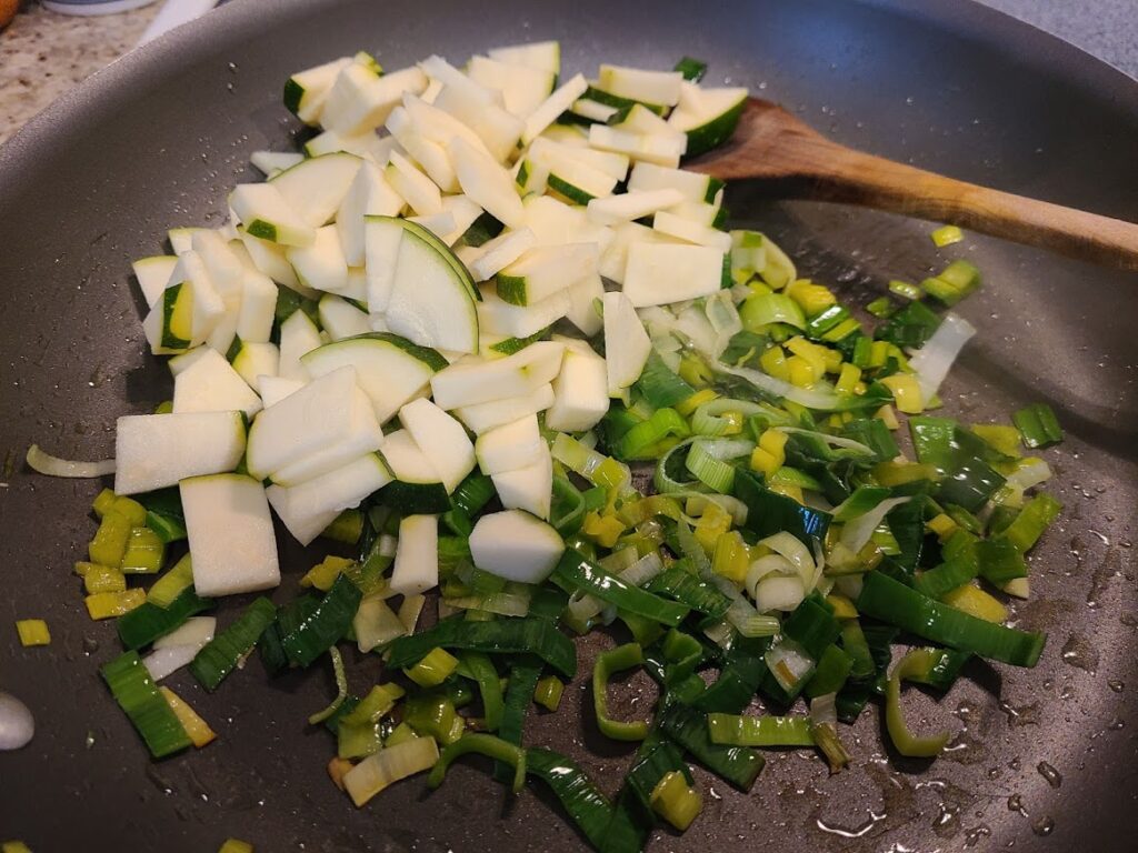 Courgette with Eggs – Cyprus – Cooking With Alisa