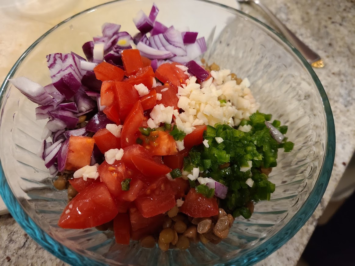 Azifa (Green Lentil Salad) – Ethiopia – Cooking With Alisa