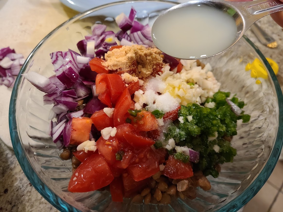 Azifa (Green Lentil Salad) – Ethiopia – Cooking With Alisa