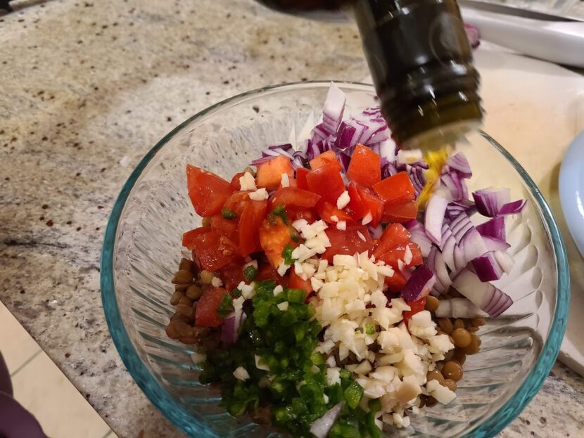 Azifa (Green Lentil Salad) – Ethiopia – Cooking With Alisa