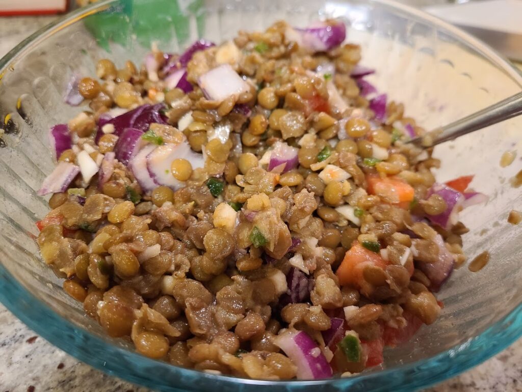 Azifa (Green Lentil Salad) – Ethiopia – Cooking With Alisa