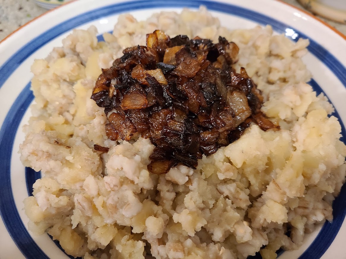 Mulgi Puder (Estonian Potatoes & Barley) – Estonia – Cooking With Alisa