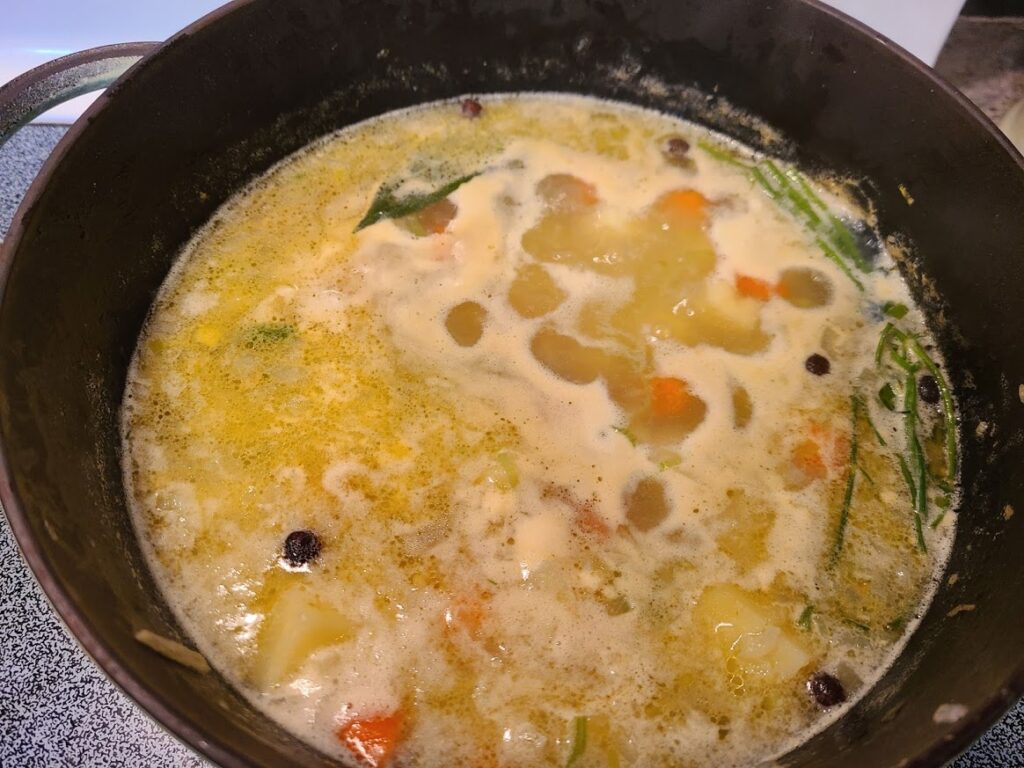 Lohikeitto (Finnish Salmon Soup) – Finland – Cooking With Alisa