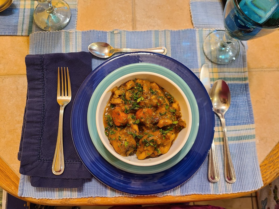 Brown Down (Grenadian Chicken & Dumplings) – Grenada – Cooking With Alisa