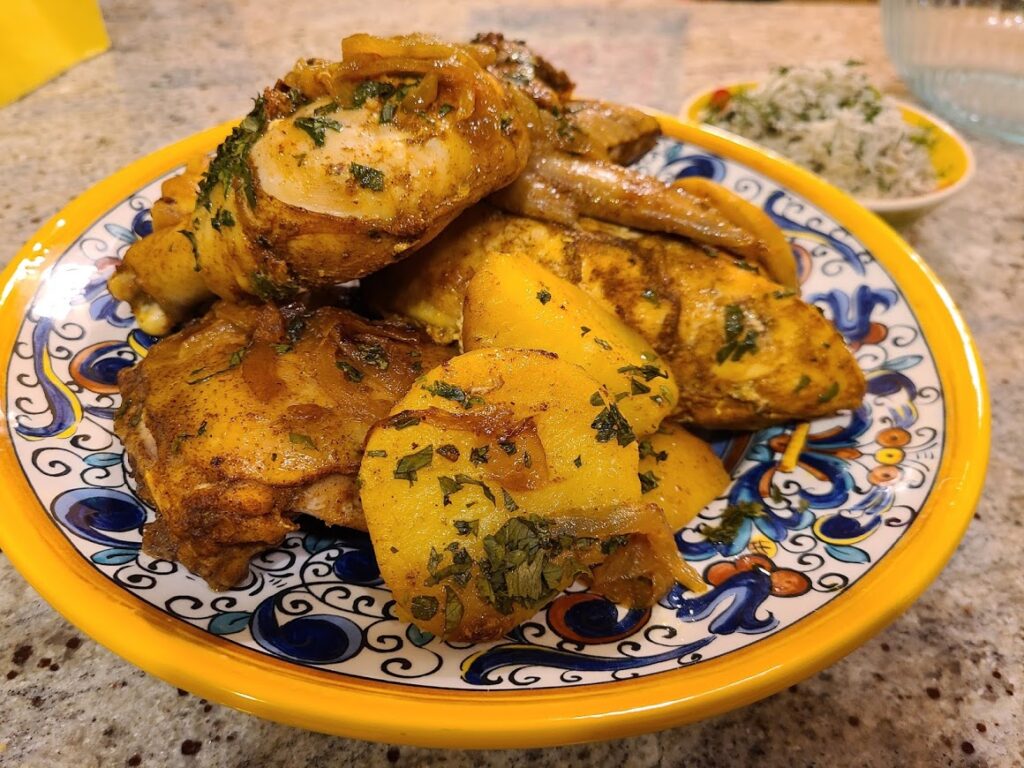 Iraqi Assyrian Chicken – Iraq – Cooking With Alisa