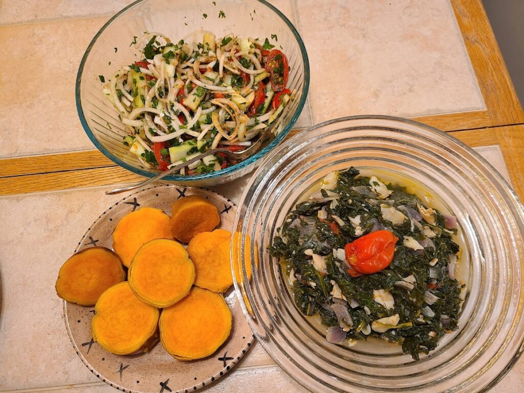 Gabonese Cucumber and Tomato Salad – Gabon – Cooking With Alisa