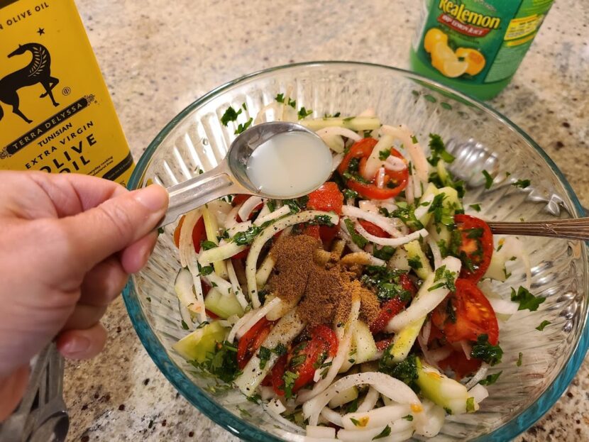 Gabonese Cucumber and Tomato Salad – Gabon – Cooking With Alisa